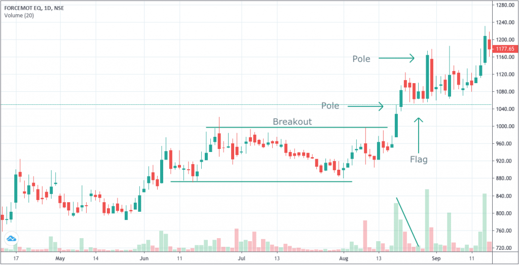 Flag Chart Pattern - Use it for Successful Swing Trading - Shabbir Bhimani