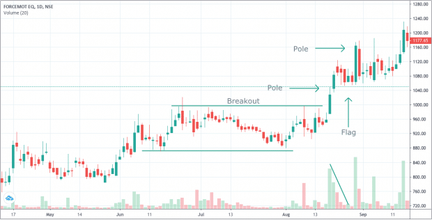 Flag Chart Pattern - Use it for Successful Swing Trading - Shabbir Bhimani