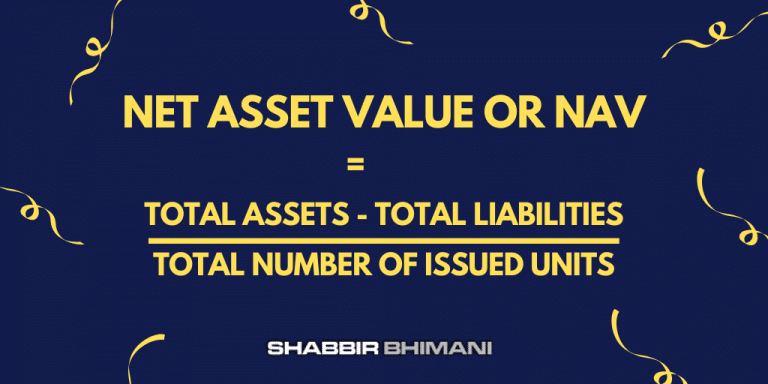 What Is Net Asset Value or NAV? - Shabbir Bhimani