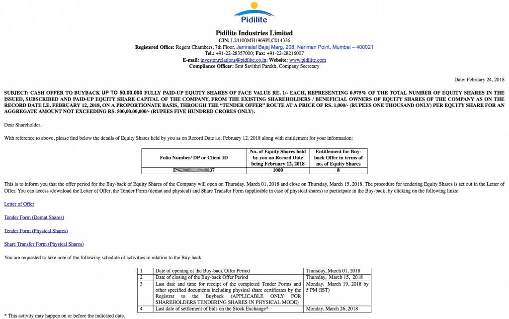 Buyback - Everything One Needs to Know About Stock Buybacks - Shabbir ...